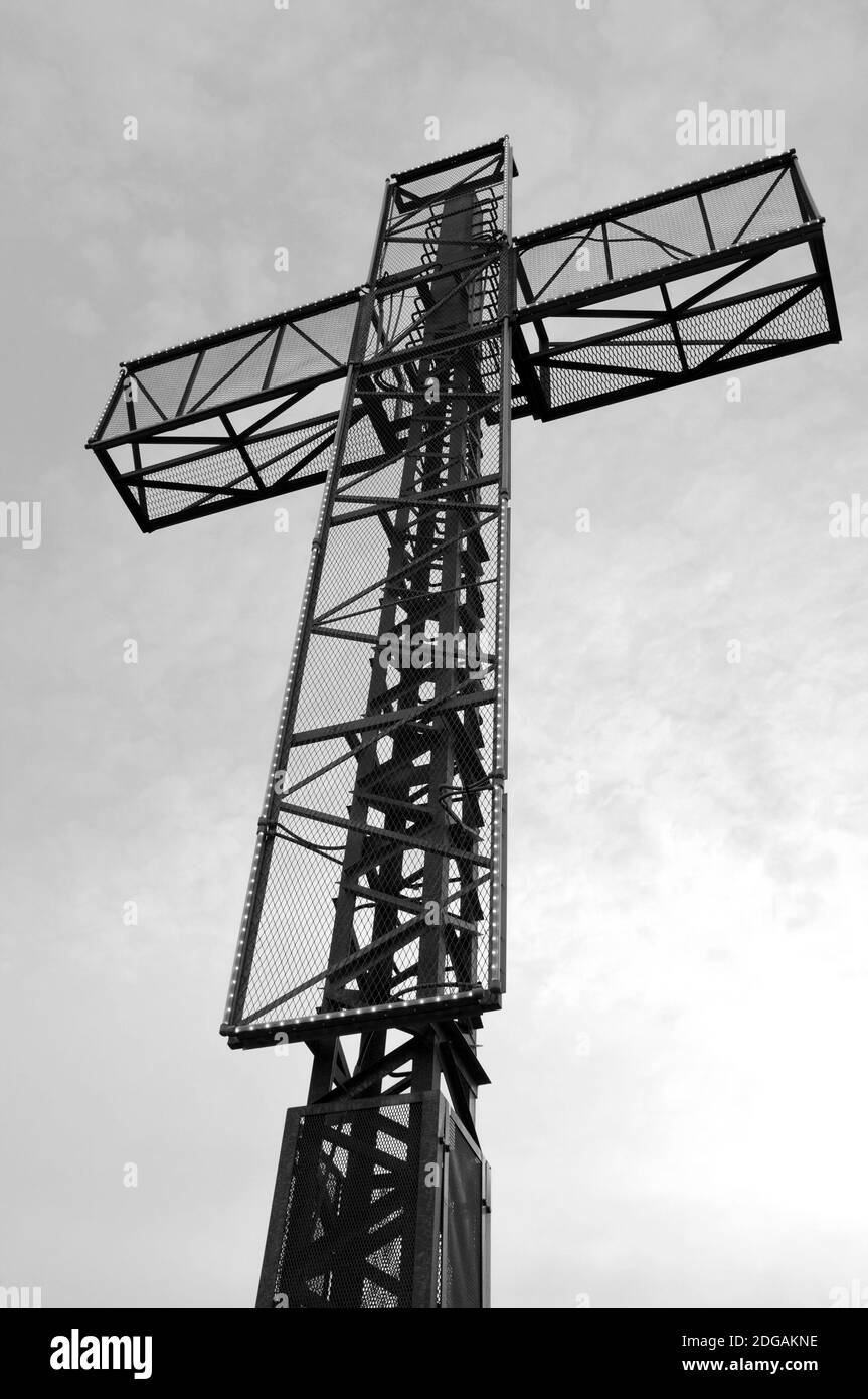 Jesus installation Black and White Stock Photos & Images - Alamy