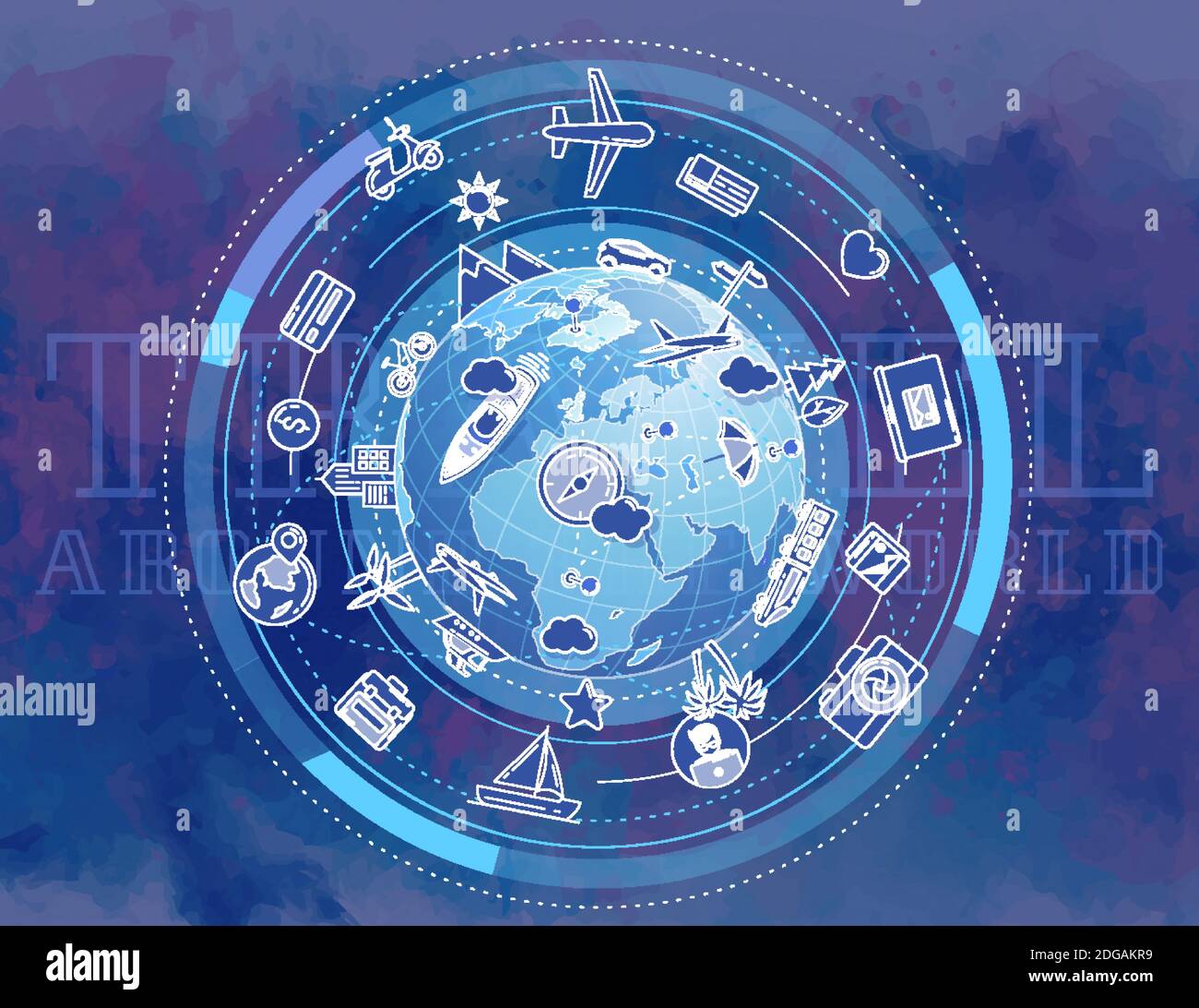 Topic train Stock Vector Images - Alamy