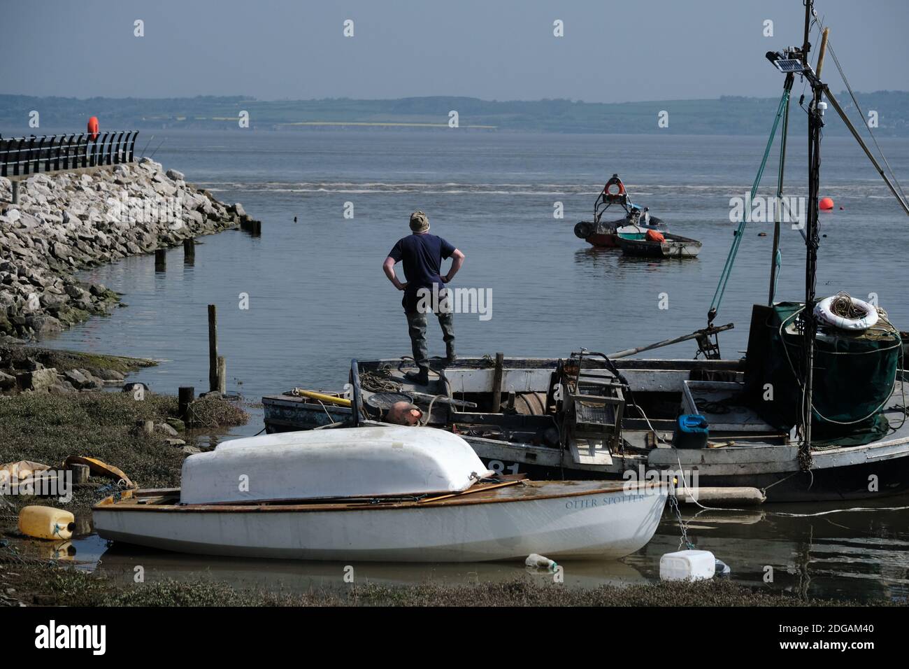 Waiting for the turning tide hi-res stock photography and images - Alamy