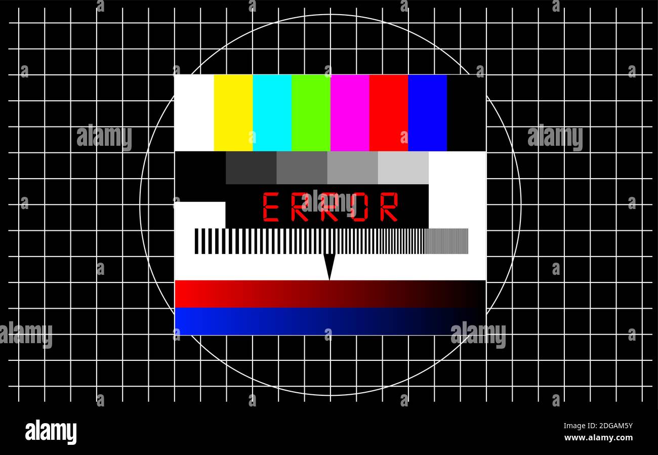 Grid test pattern hi-res stock photography and images - Alamy