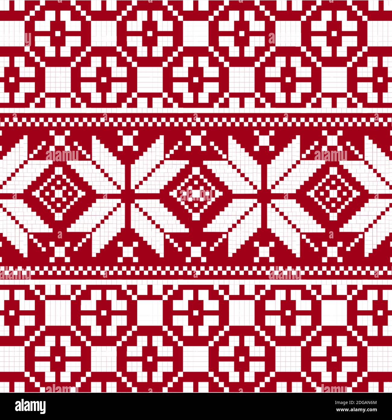 Christmas fair on red Stock Vector Images - Alamy