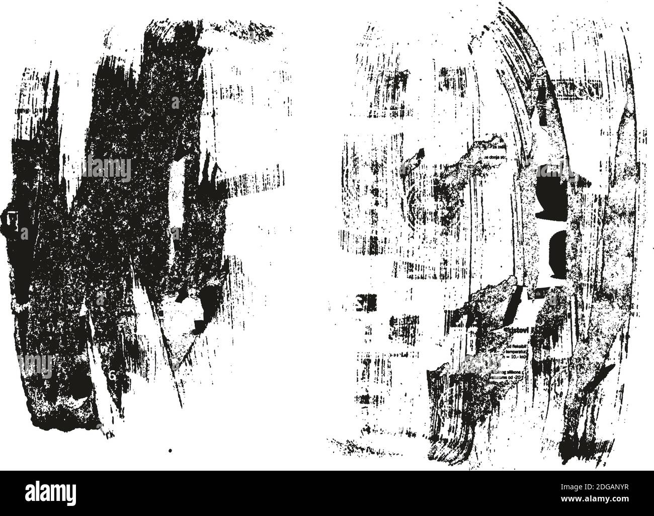 Ripped & Torn Paper Background Grunge Punk Style High Detail Abstract ...