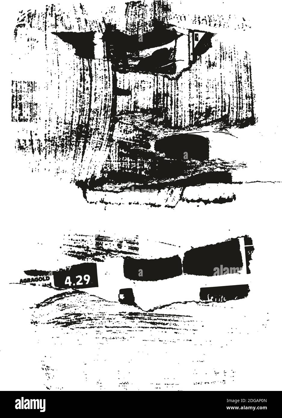 Ripped & Torn Paper Background Grunge Punk Style High Detail Abstract ...