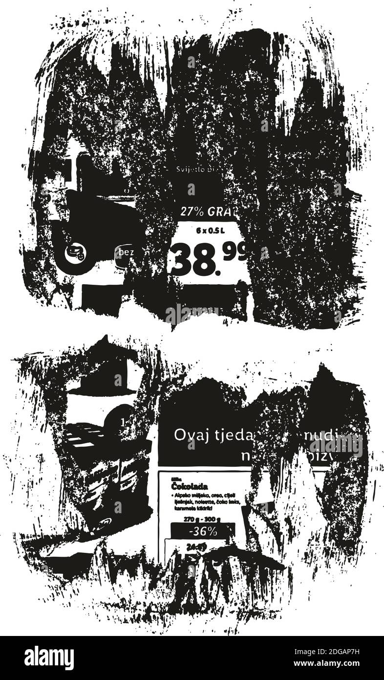 Ripped & Torn Paper Background Grunge Punk Style High Detail Abstract ...