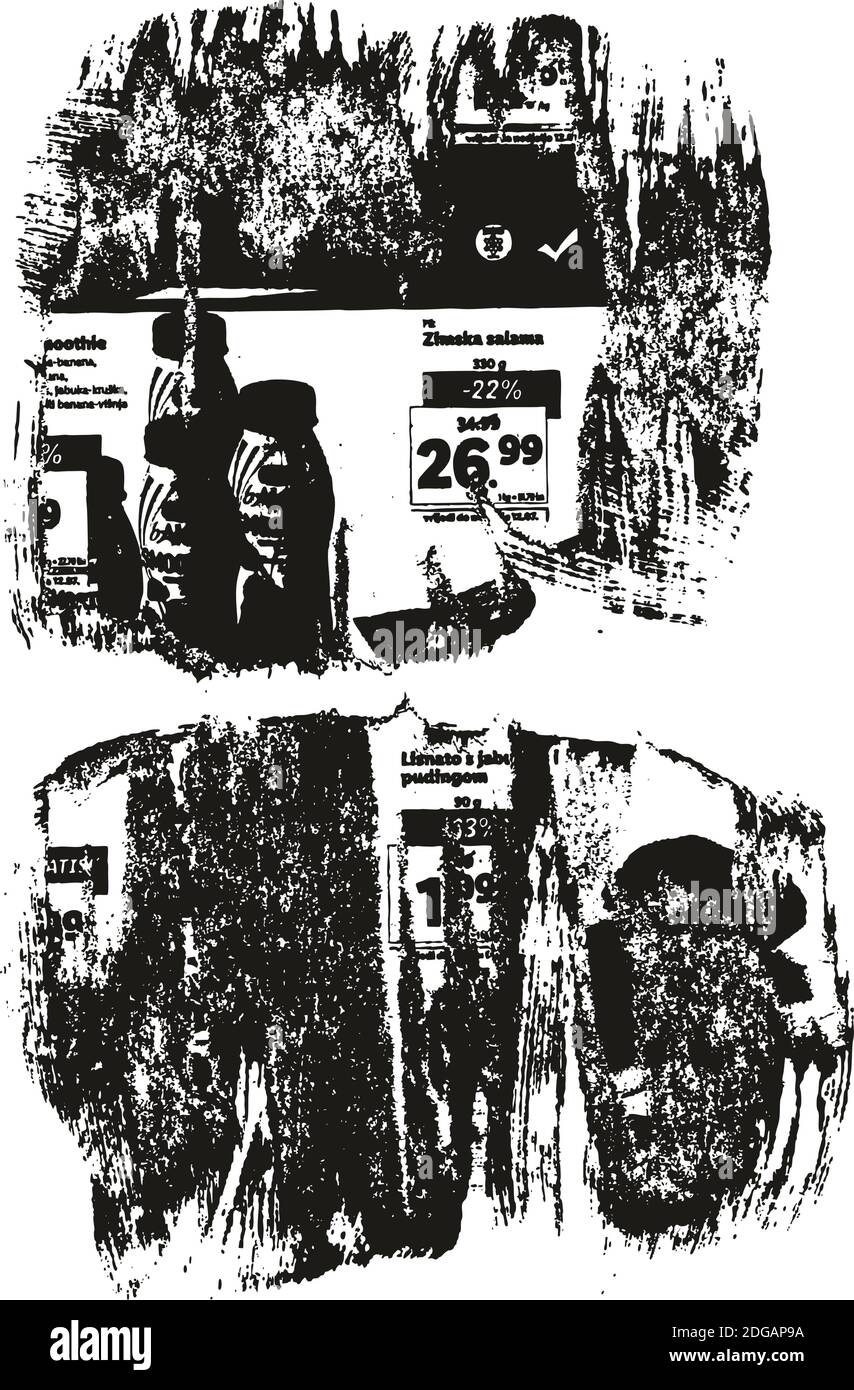 Ripped & Torn Paper Background Grunge Punk Style High Detail Abstract ...