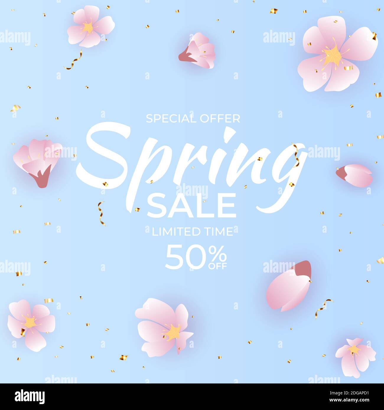 Natural light flower Stock Vector Images - Alamy