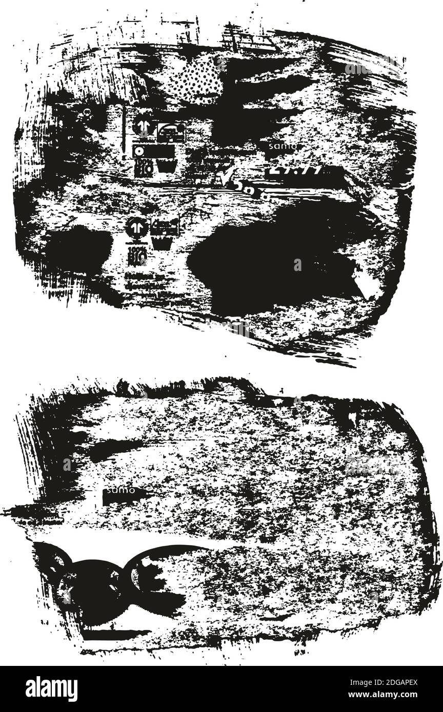 Ripped & Torn Paper Background Grunge Punk Style High Detail Abstract ...