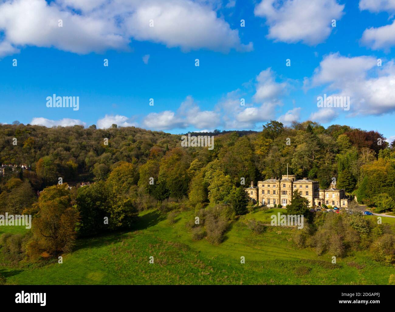 Willersley Castle a late eighteenth century Classical style castellated ...
