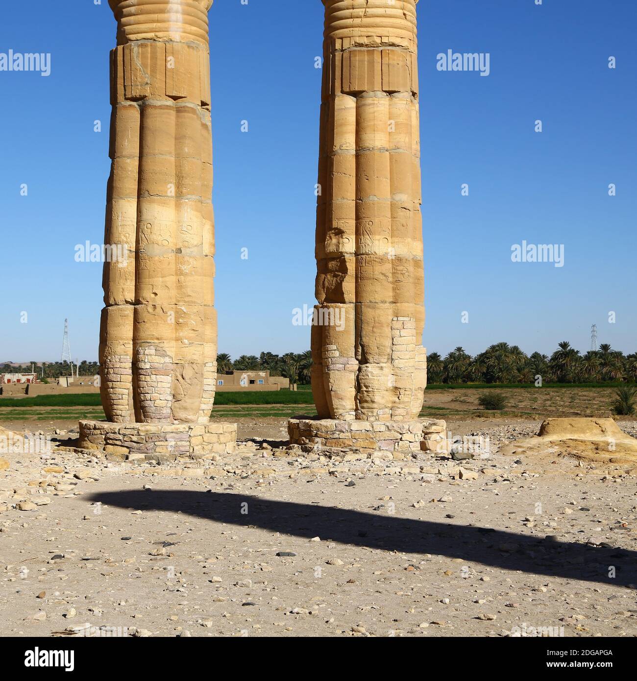 Soleb the antique temple of the black pharaohs Stock Photo - Alamy