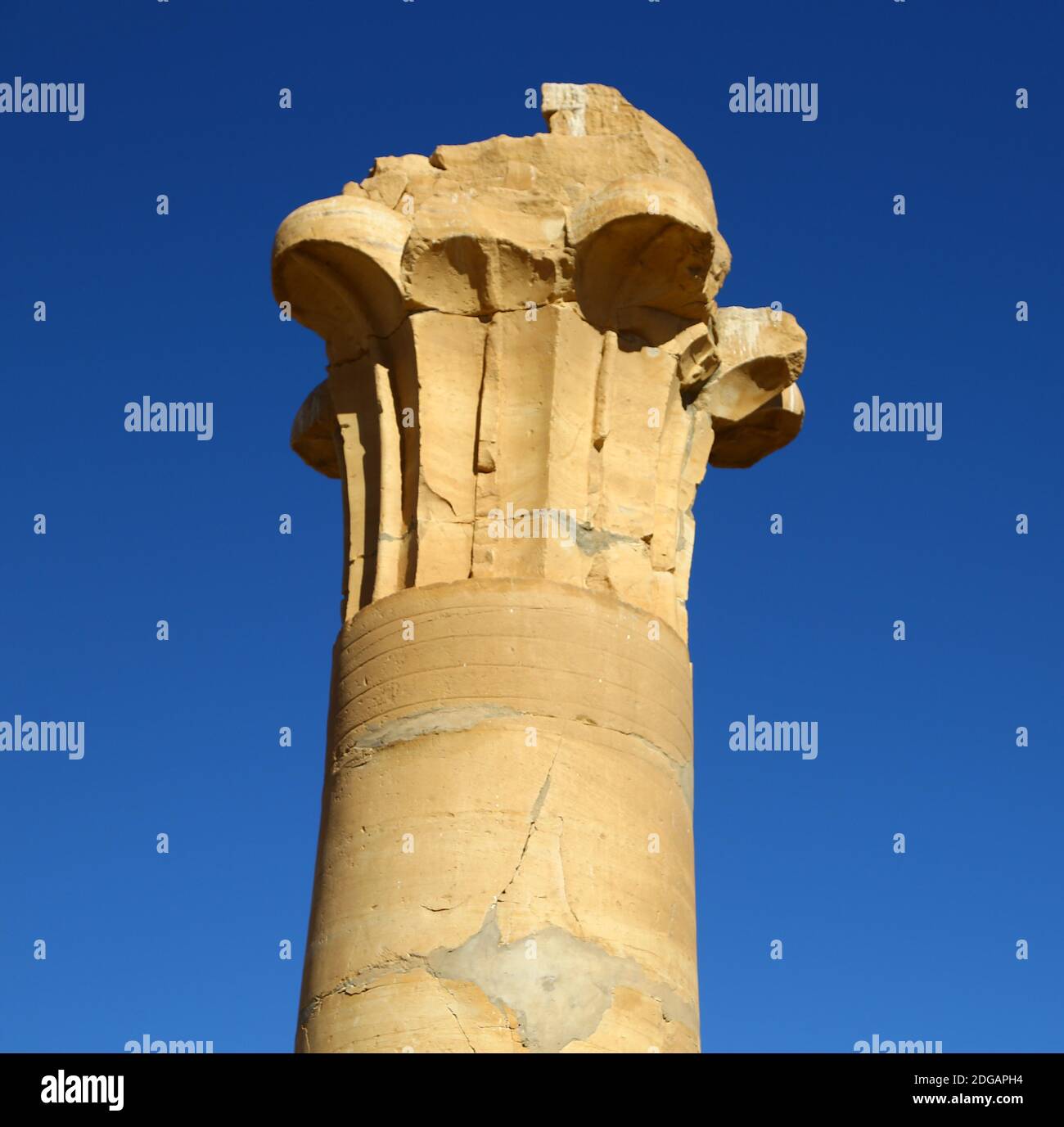 Soleb the antique temple of the black pharaohs Stock Photo - Alamy