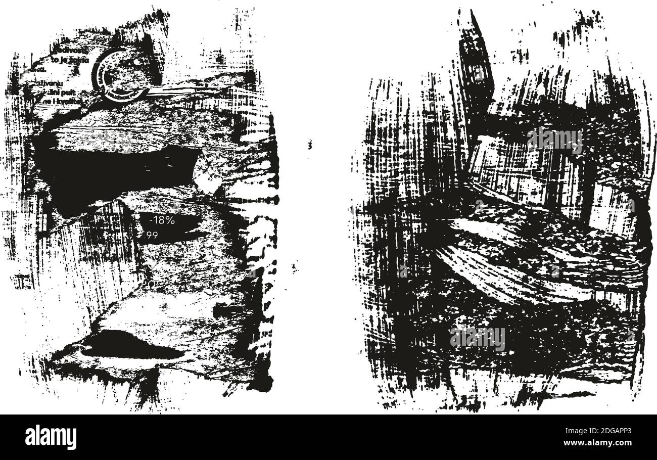 Ripped & Torn Paper Background Grunge Punk Style High Detail Abstract ...