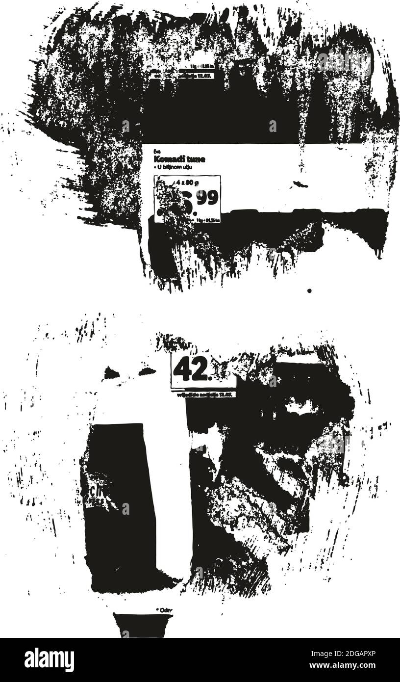 Ripped & Torn Paper Background Grunge Punk Style High Detail Abstract ...