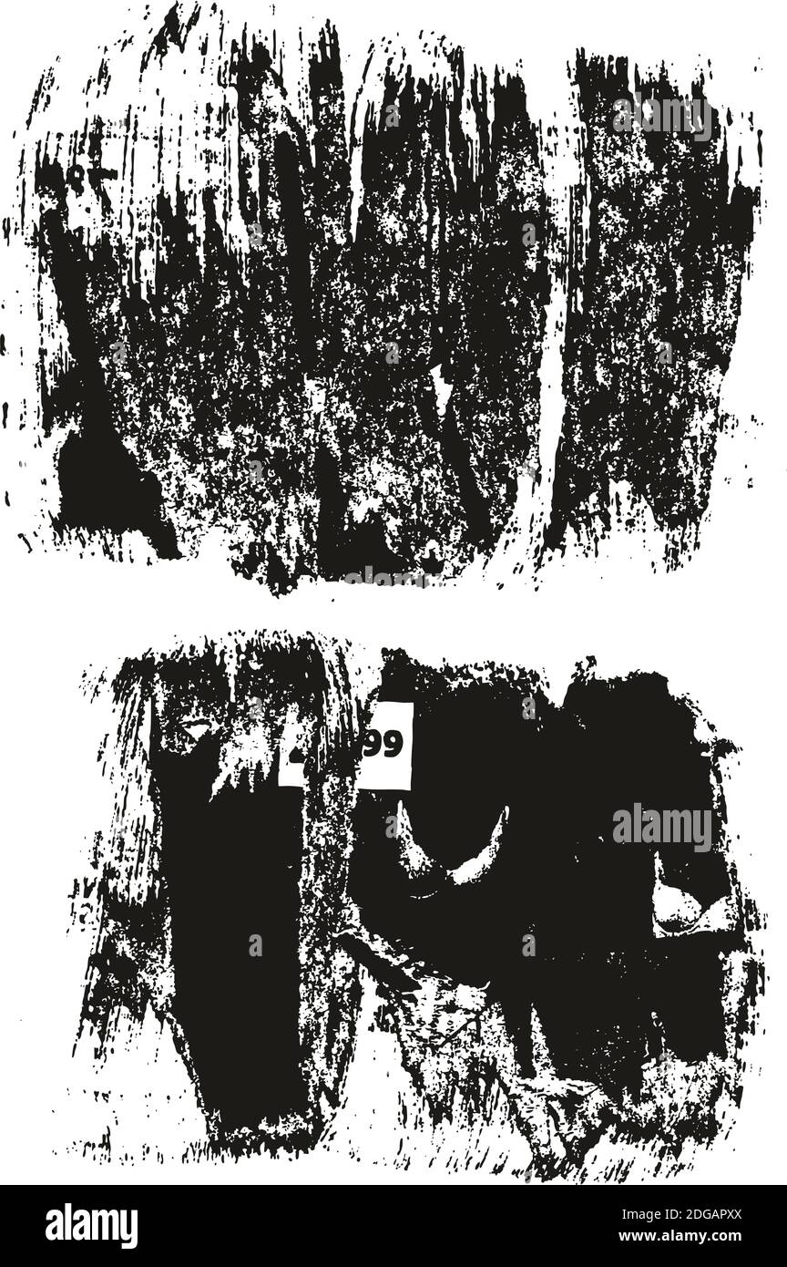 Ripped & Torn Paper Background Grunge Punk Style High Detail Abstract ...