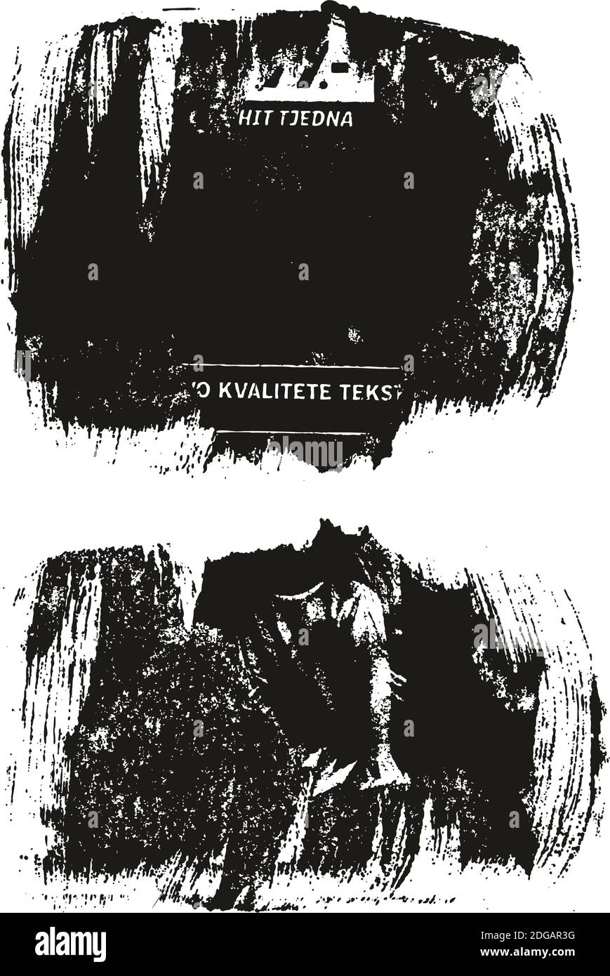 Ripped & Torn Paper Background Grunge Punk Style High Detail Abstract ...