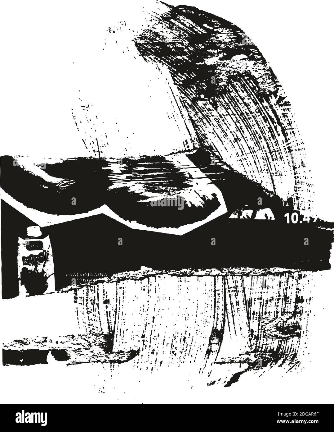 Ripped & Torn Paper Background Grunge Punk Style High Detail Abstract ...