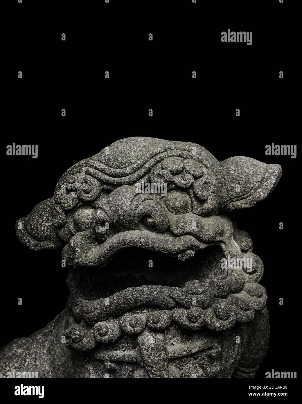 Scary lion sculpture hi-res stock photography and images - Alamy