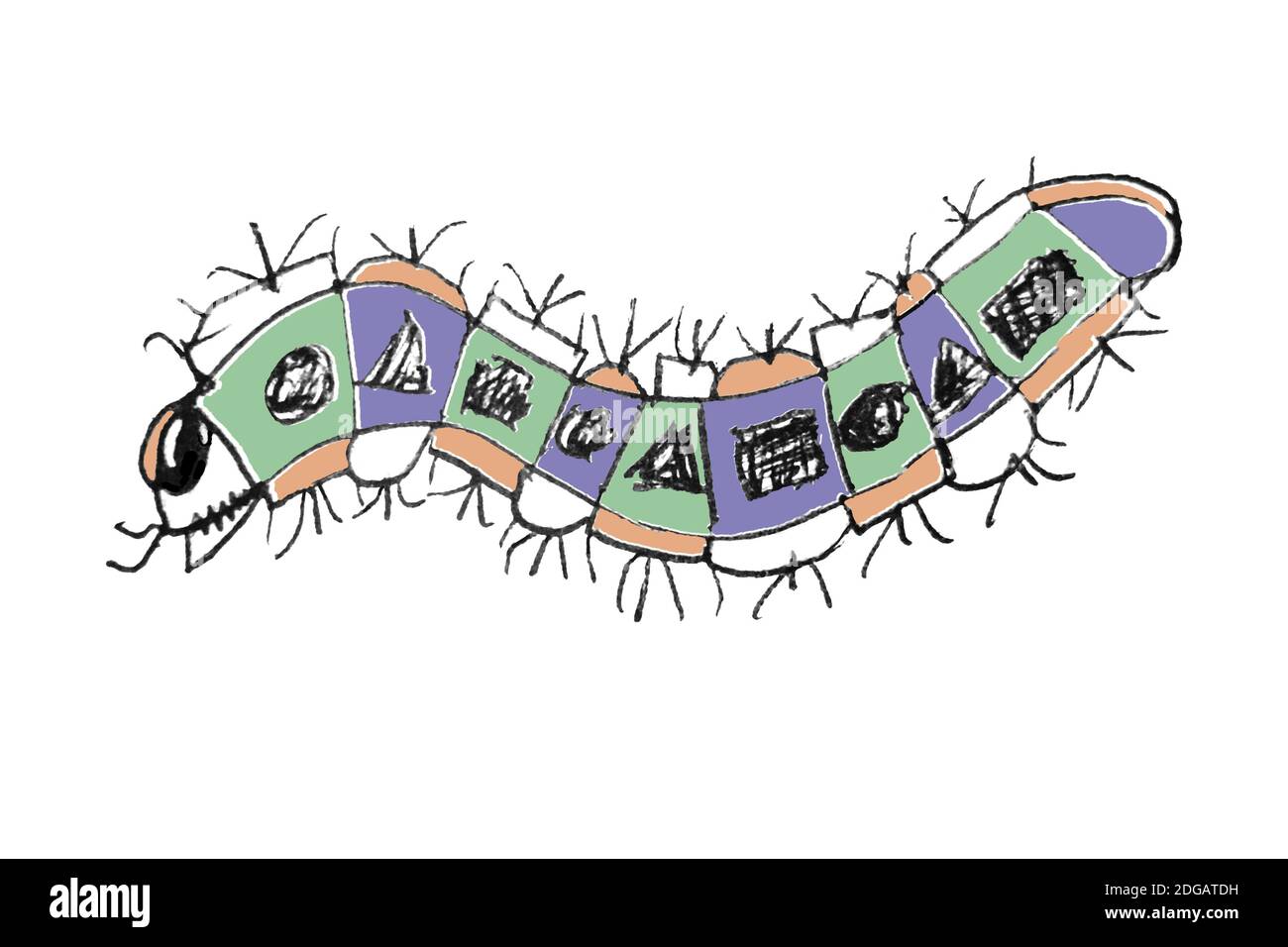 Hand insect Cut Out Stock Images & Pictures - Alamy