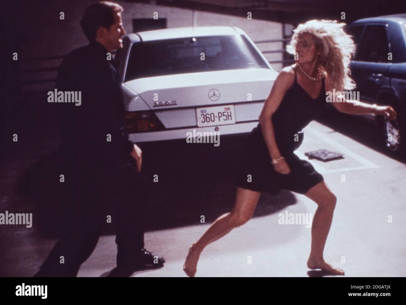 Actors Thom Mathews as Brick Bardo and Hope Marie Carlton as Connie ...