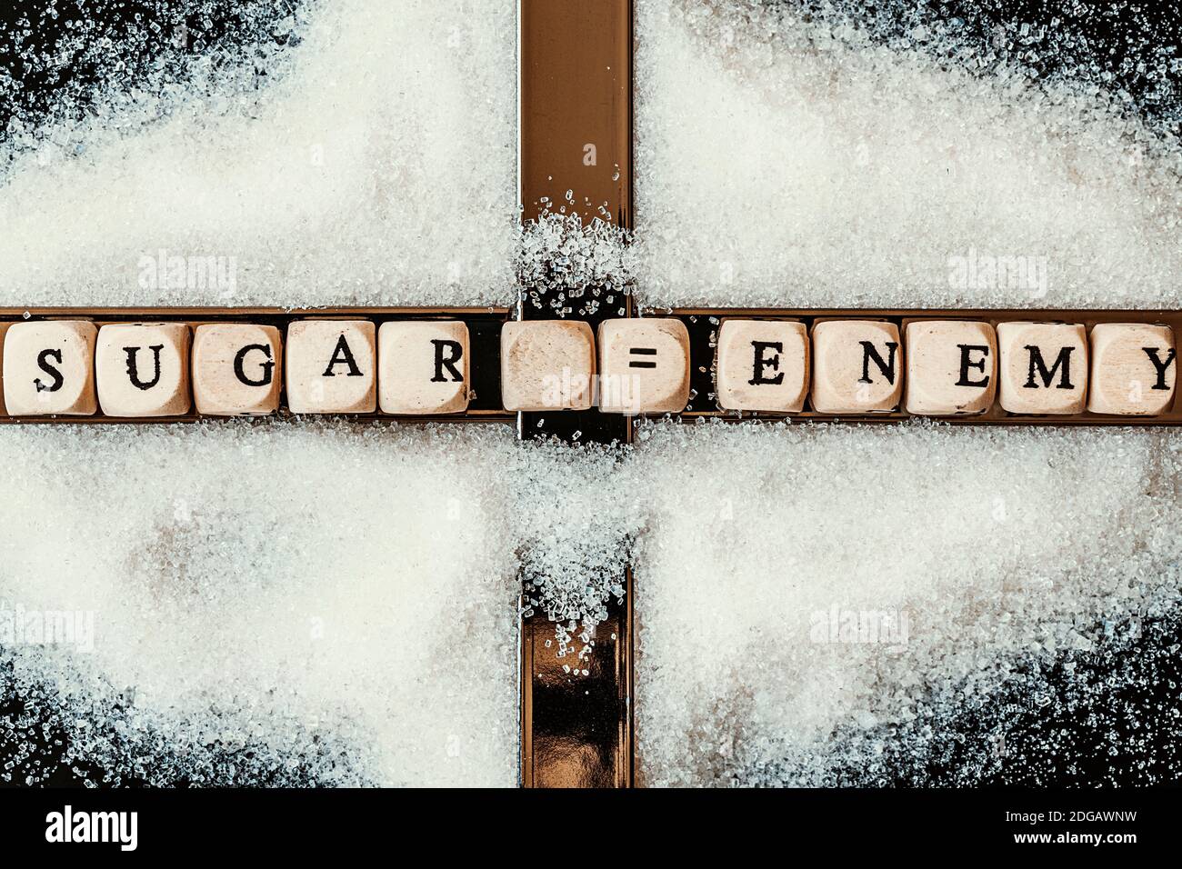 sugar is the enemy. dietological concept. healthcare ideas for better ...
