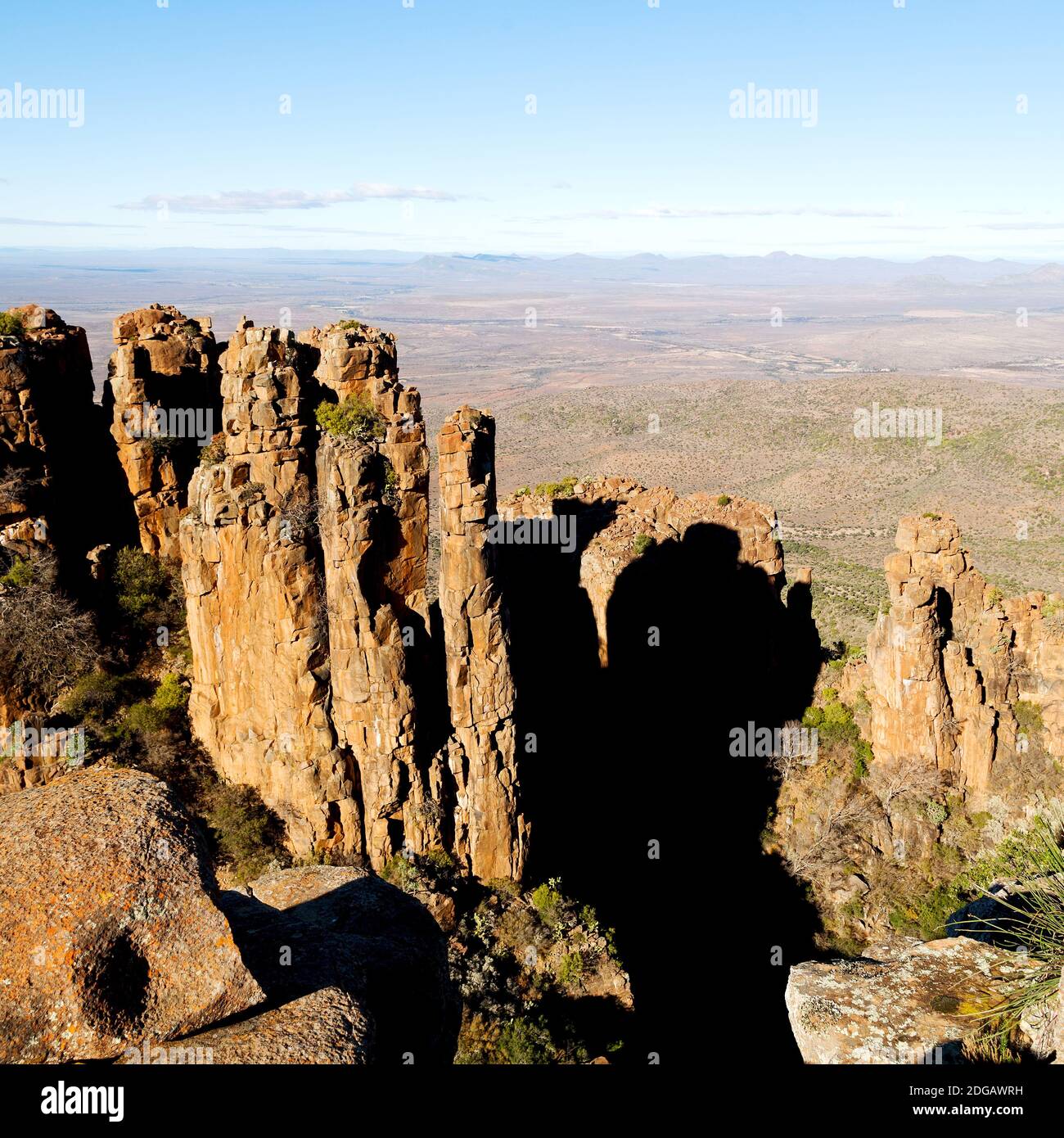 In south africa valley of desolation Stock Photo - Alamy