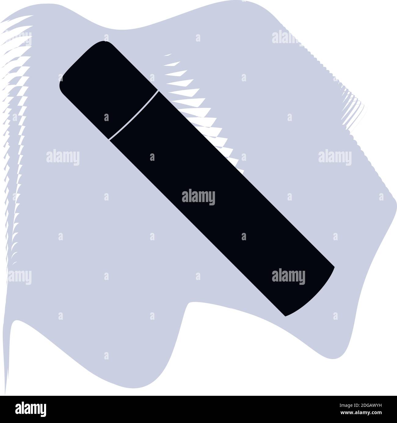 Hair beauty makeup on Stock Vector Images - Alamy