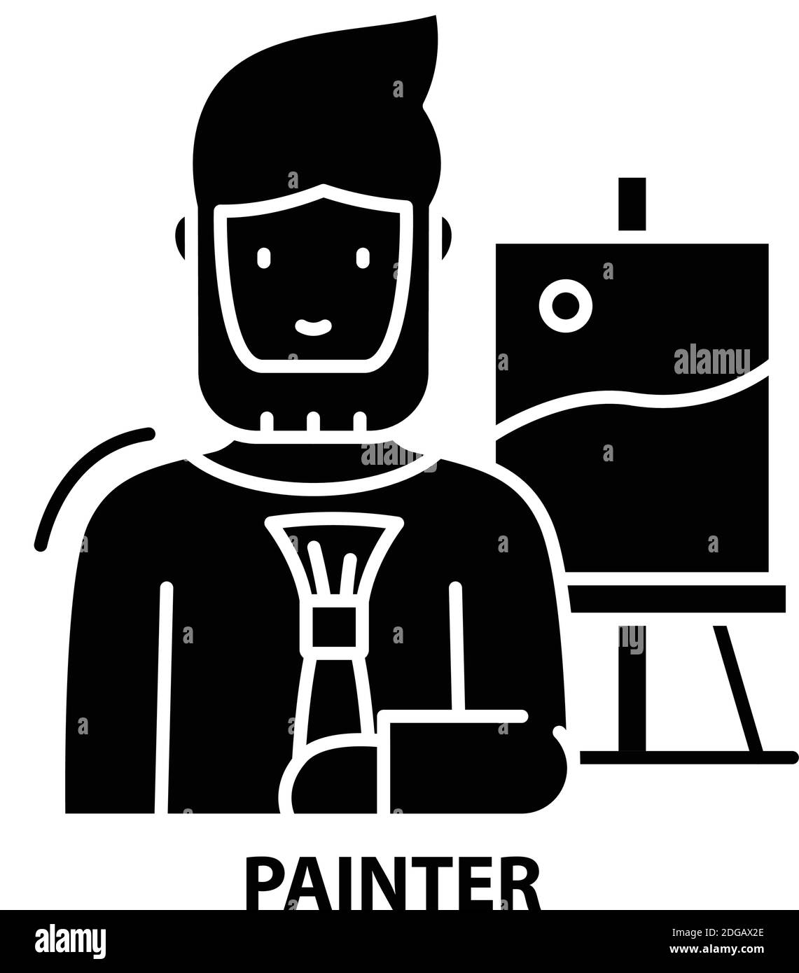 Whitewash, Painting Stock Vector Images - Alamy