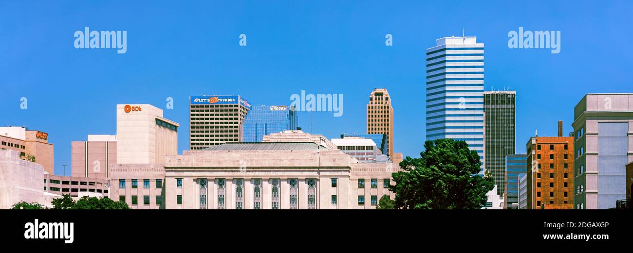 Municipal Building in the downtown, Oklahoma City, Oklahoma, USA Stock ...