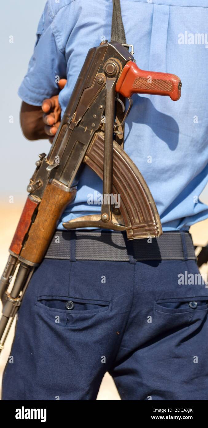 Concept of safety and protection the policeman Stock Photo - Alamy