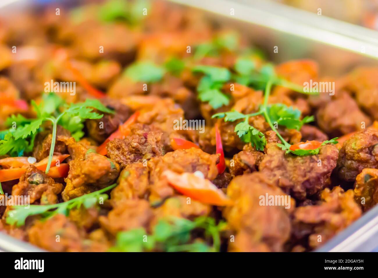 Deep fried fish dish bangkok hi-res stock photography and images - Alamy