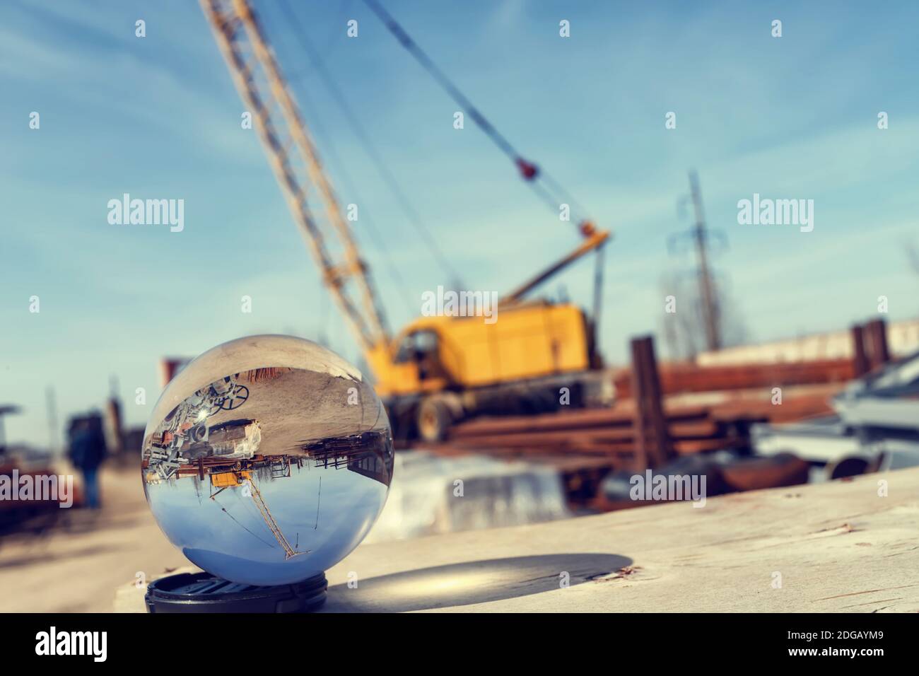 Lens ball view hi-res stock photography and images - Alamy