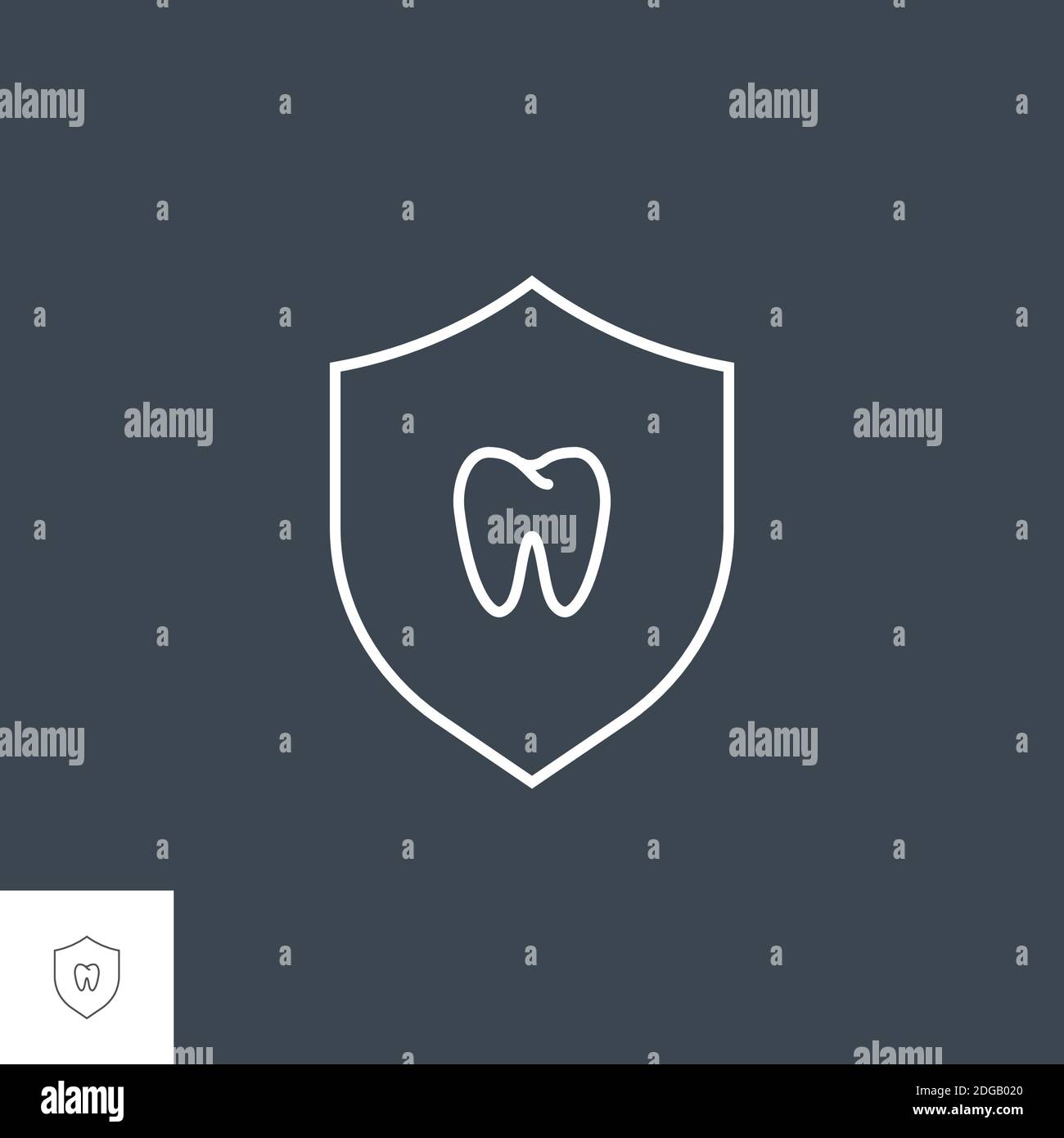 Teeth Protection Icon Stock Vector Image & Art - Alamy