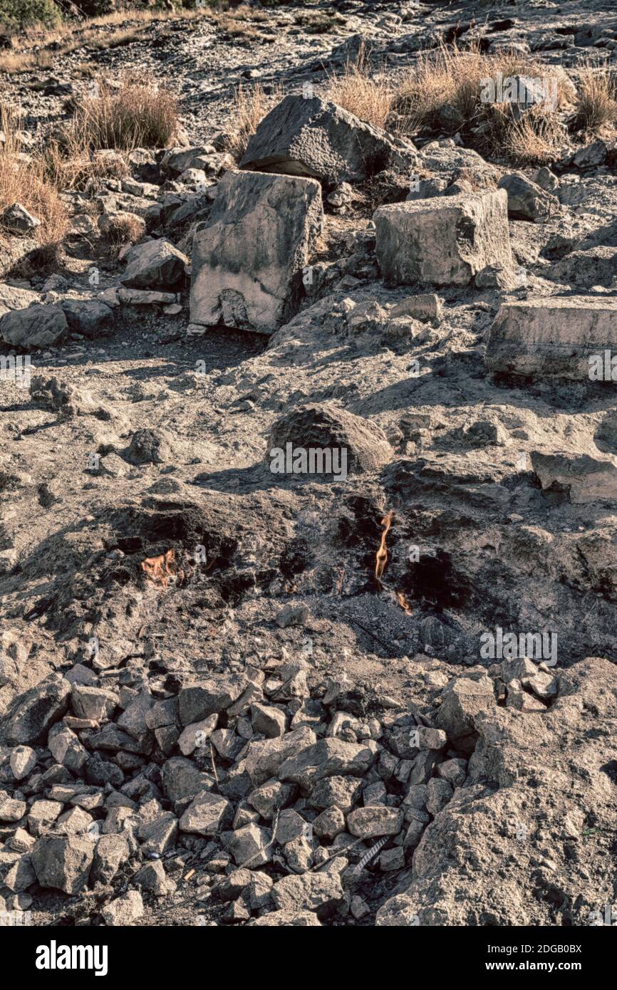 In turkey the eternal fire Stock Photo - Alamy