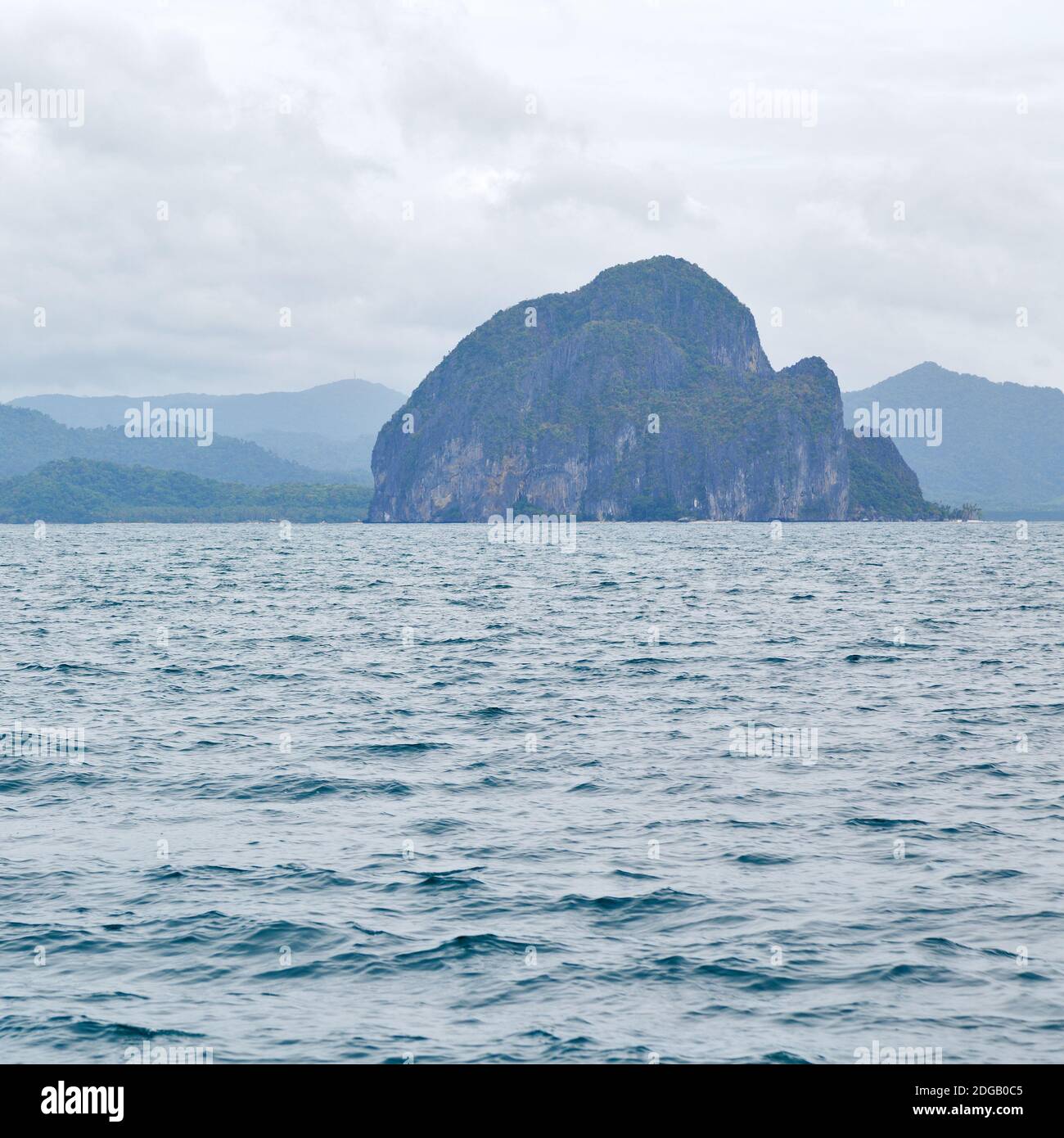 A view from boat and the pacific ocean Stock Photo - Alamy