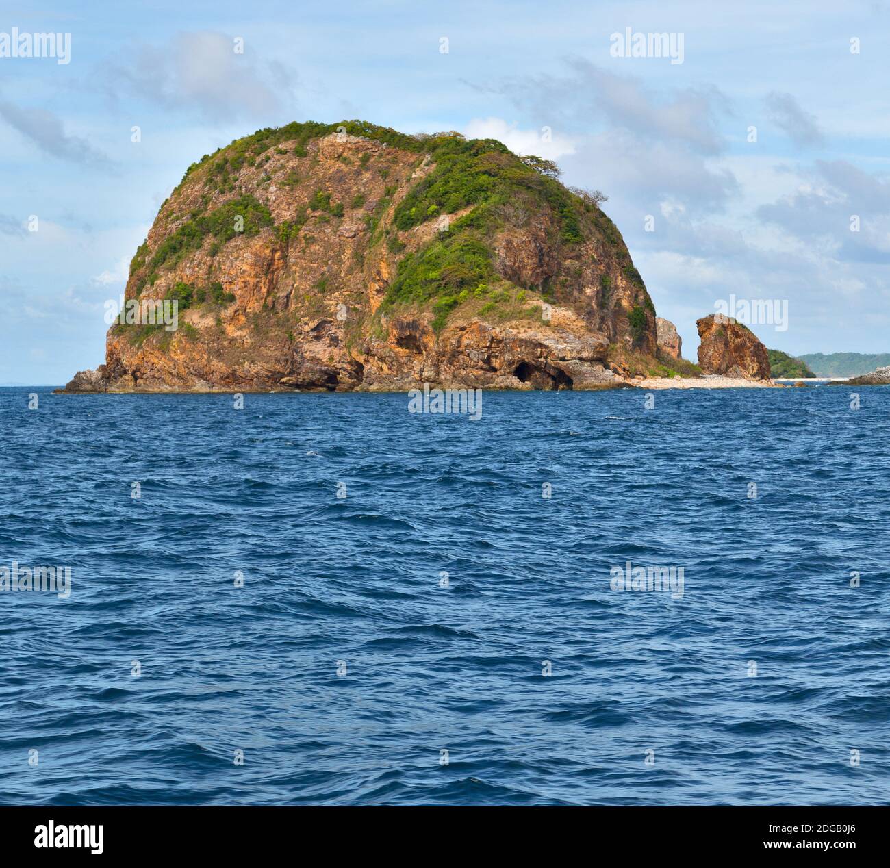 A view from boat and the pacific ocean Stock Photo - Alamy