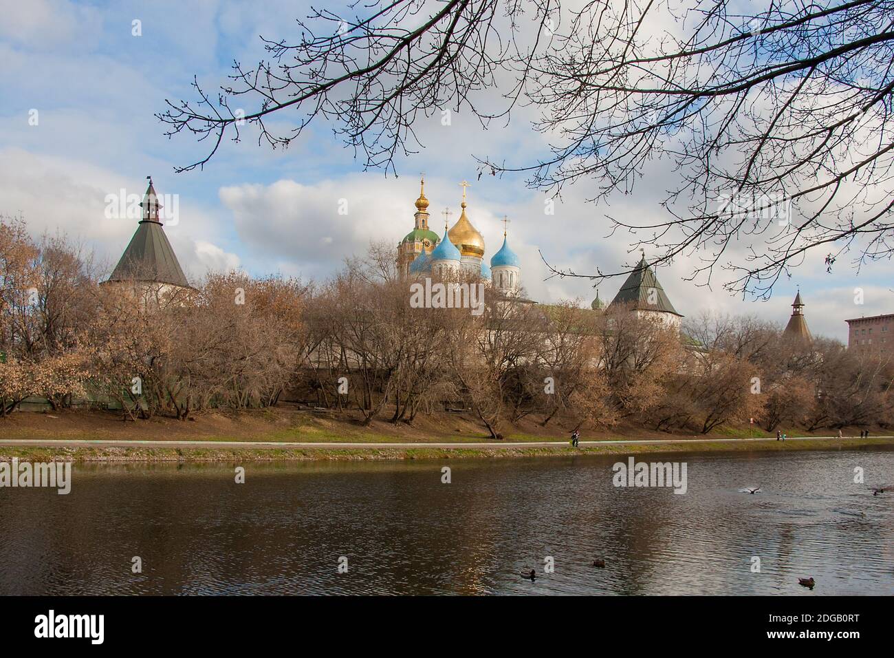 Russia. Moscow. Novospassky monastery Stock Photo - Alamy