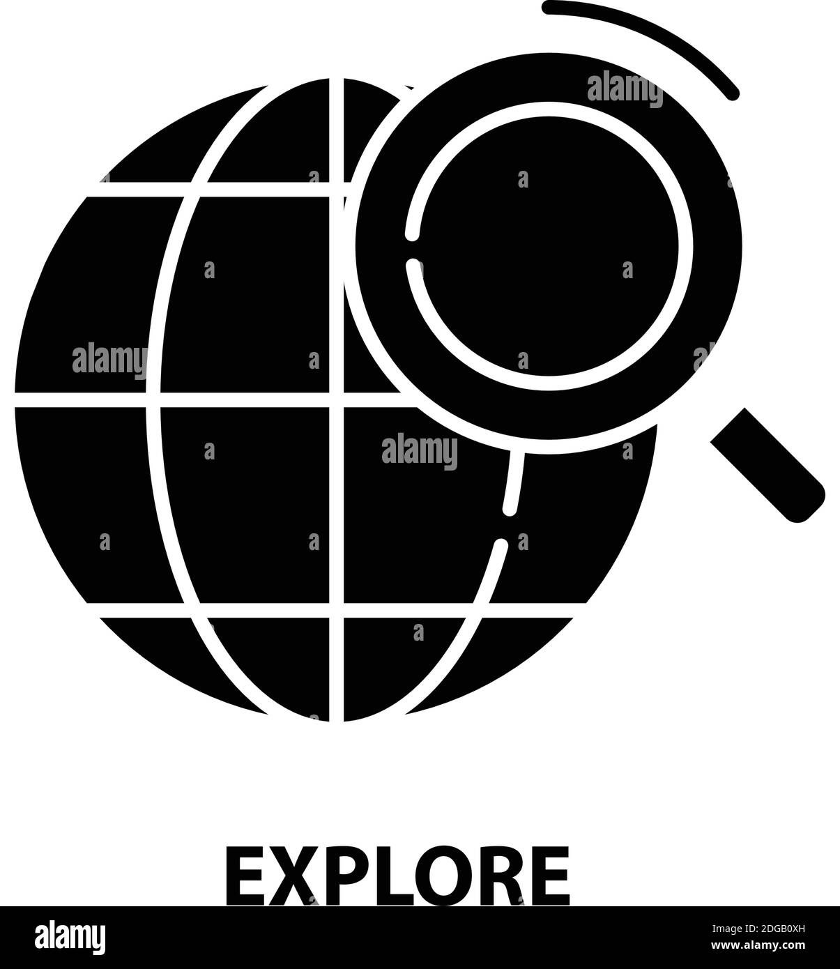 Hiker Looking At Map Stock Vector Images - Alamy