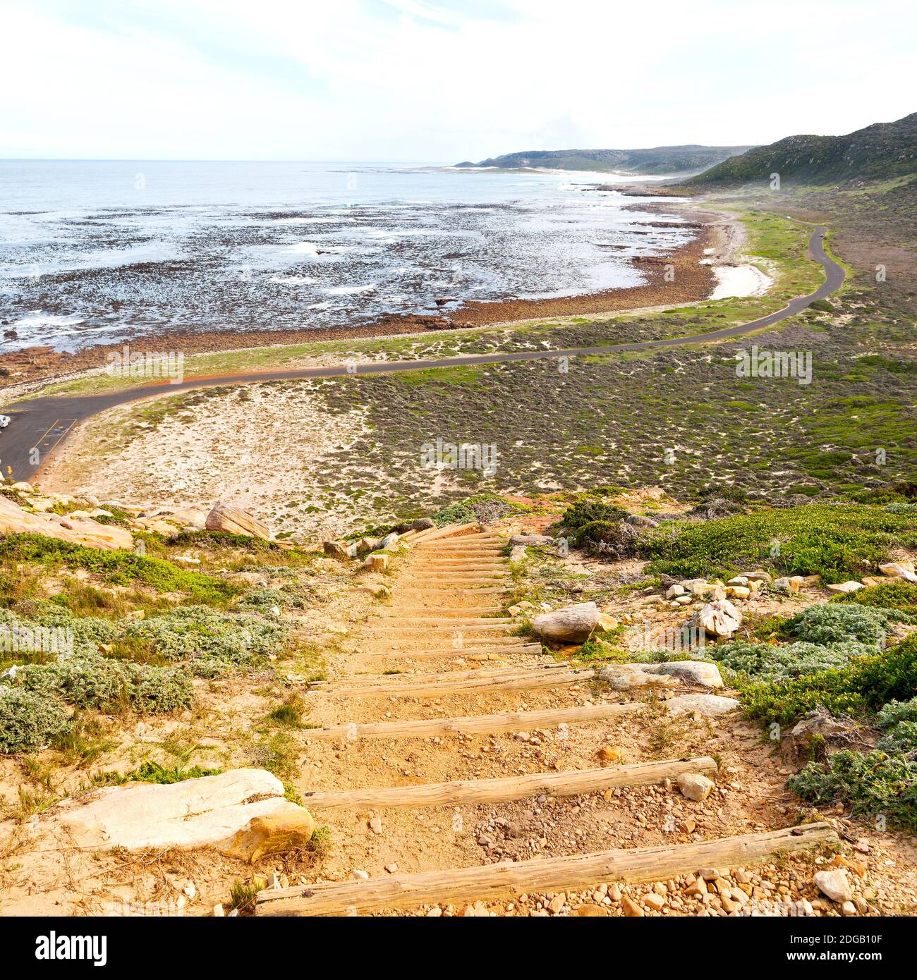 In south africa coastline and natural park reserve Stock Photo - Alamy