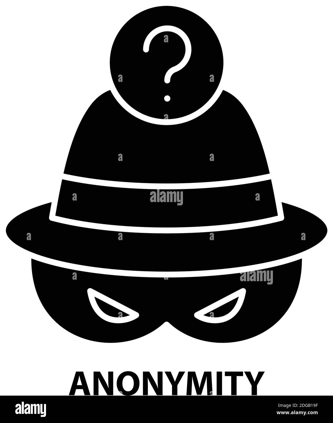 Woman face shadow mystery Black and White Stock Photos & Images - Alamy