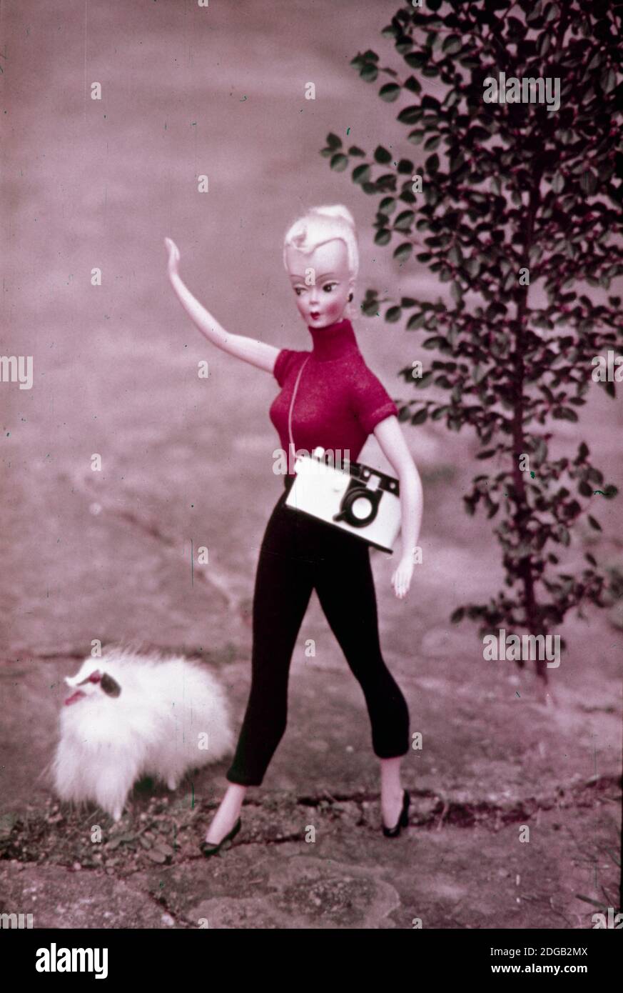 Barbie Doll Advertising Image, 1959 Stock Photo - Alamy