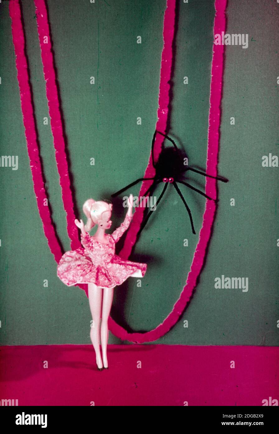 Barbie Doll Advertising Image, 1959 Stock Photo - Alamy