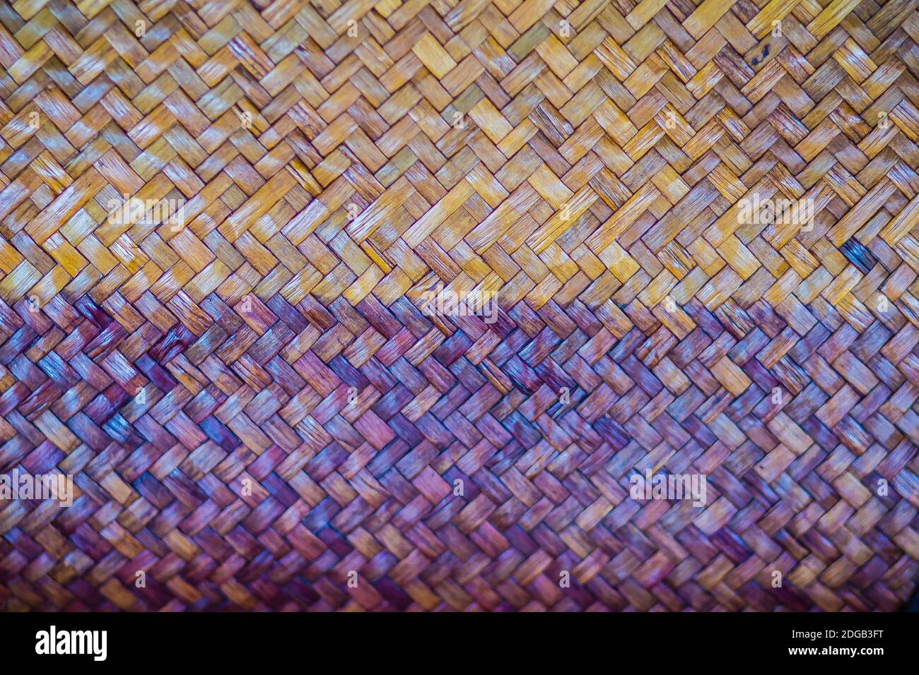 Woven rattan pattern for background. Texture of rattan handicraft ...