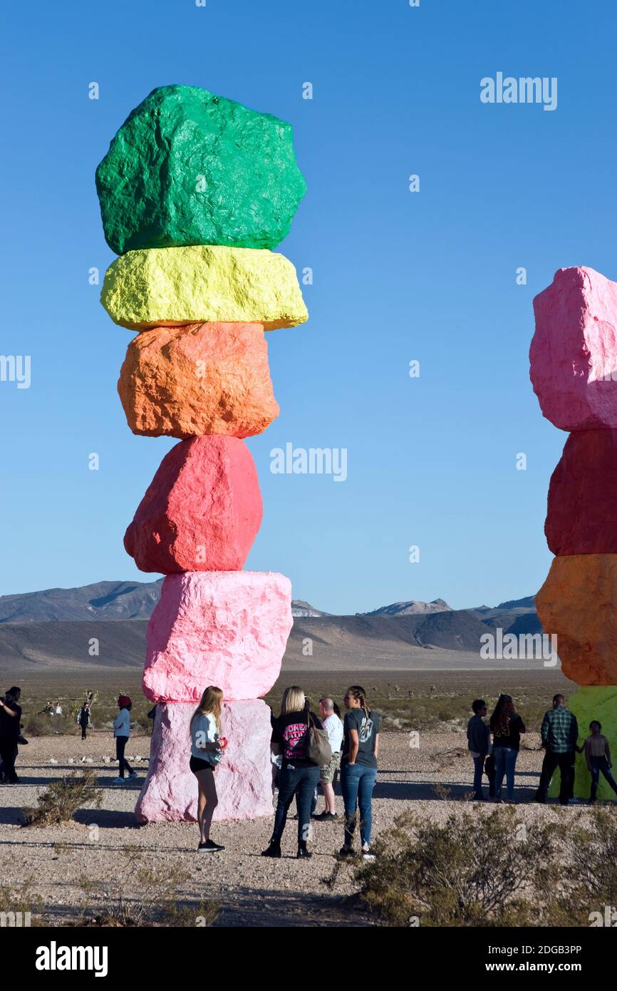 Seven magic mountains hi-res stock photography and images - Alamy
