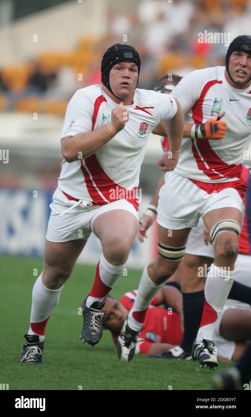 England rugby team 2007 world cup Stock Photo - Alamy