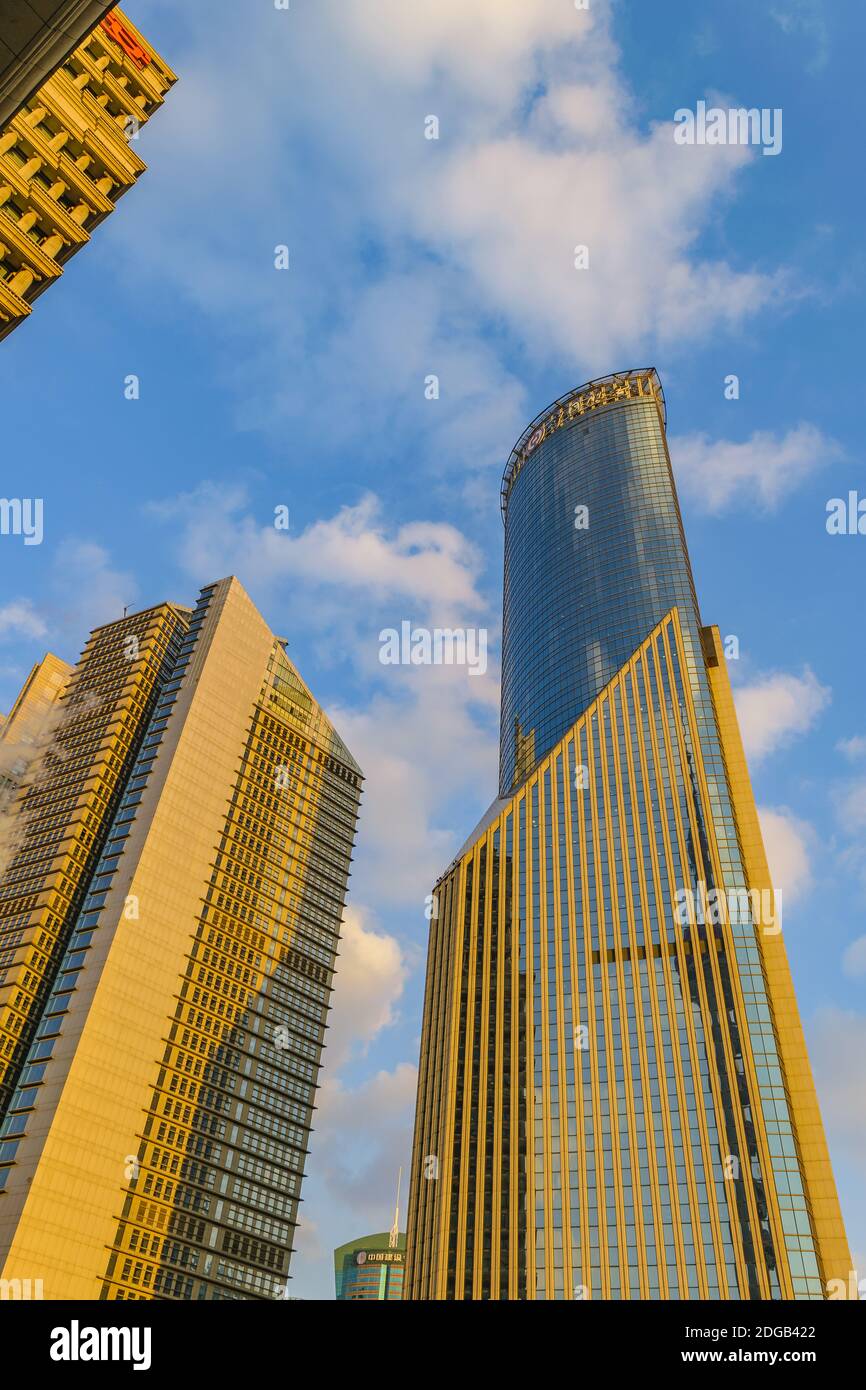 Modern Tower Buildings, Shanghai, China Stock Photo - Alamy