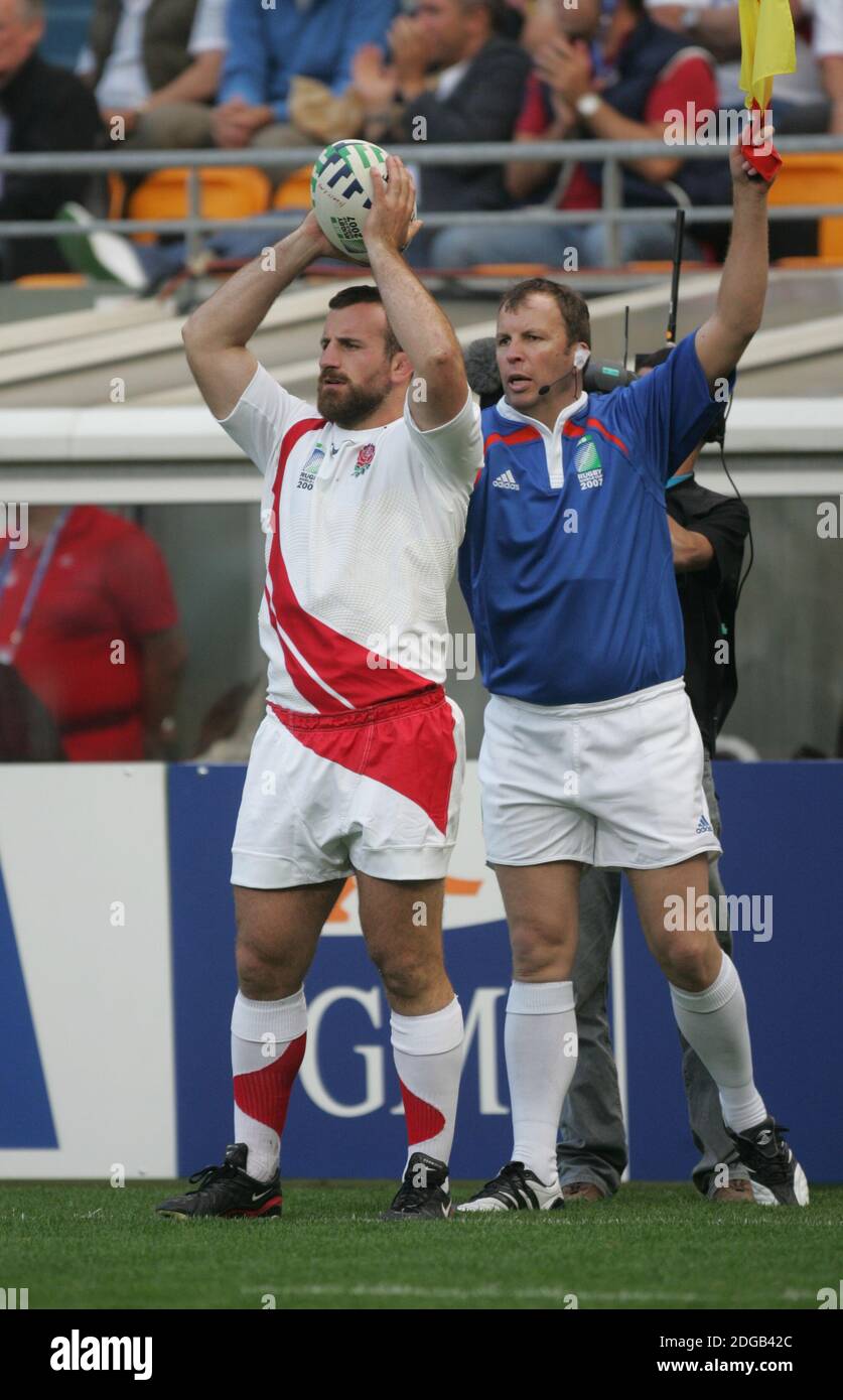 England 2007 rugby world cup france hi-res stock photography and images ...