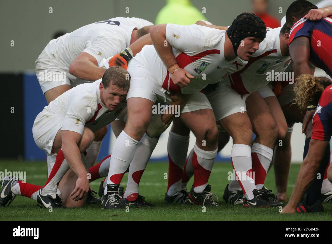 England rugby team 2007 world cup Stock Photo - Alamy