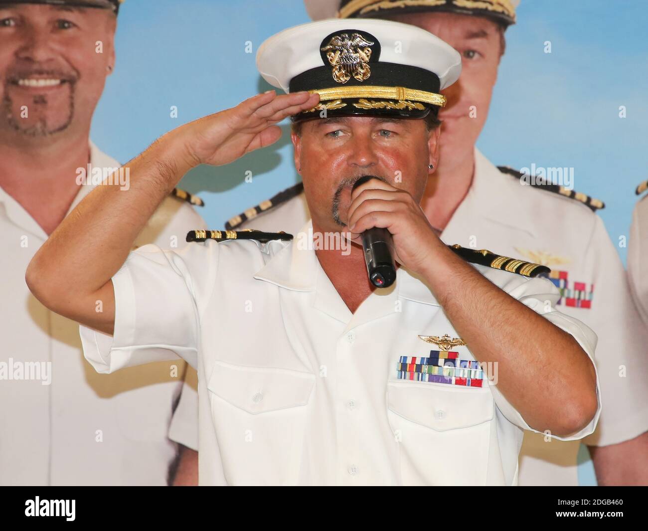 Singer Frank Cordes of Die Schlagerpiloten Stock Photo - Alamy