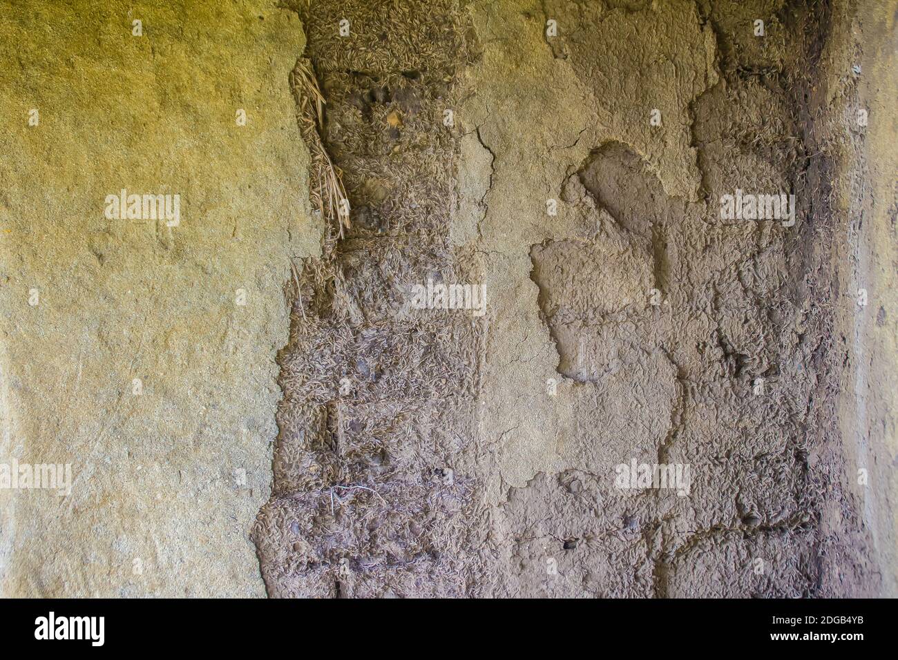 Earthen wall for background. An earth house, also known as earth berm ...