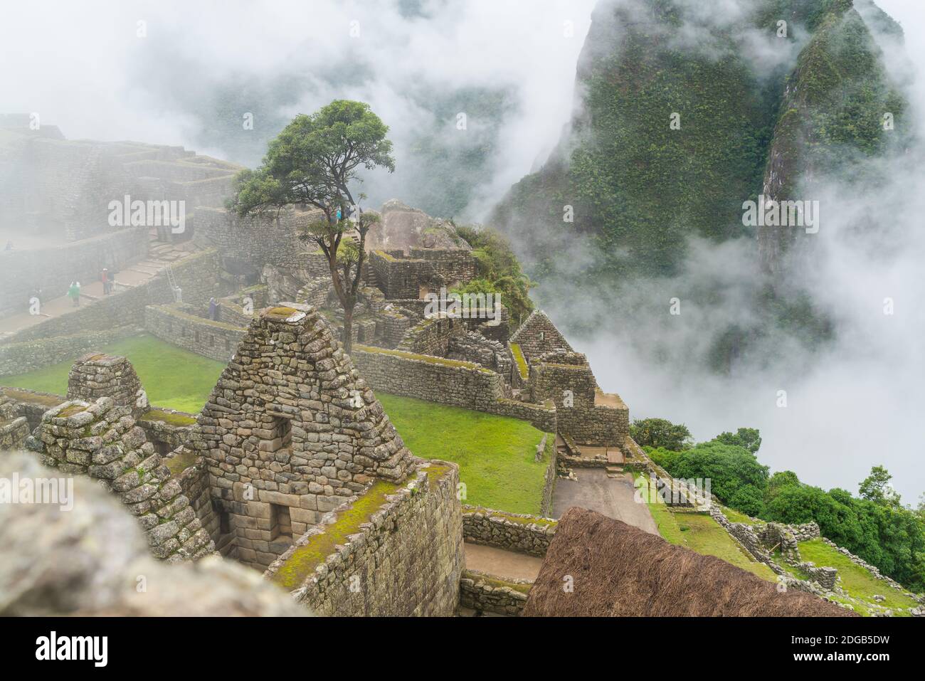 Machu Picchu, the ancient city of Inca in Peru Stock Photo - Alamy