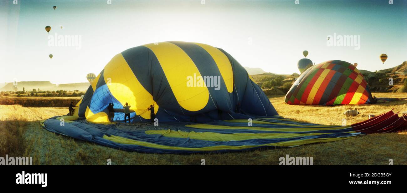 Deflated hot air balloon hi-res stock photography and images - Alamy